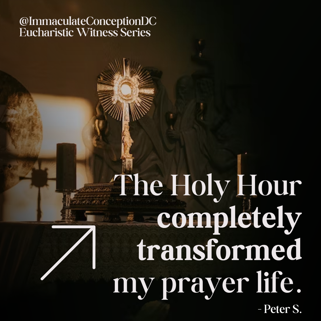 Eucharistic Witness Series – Immaculate Conception Church